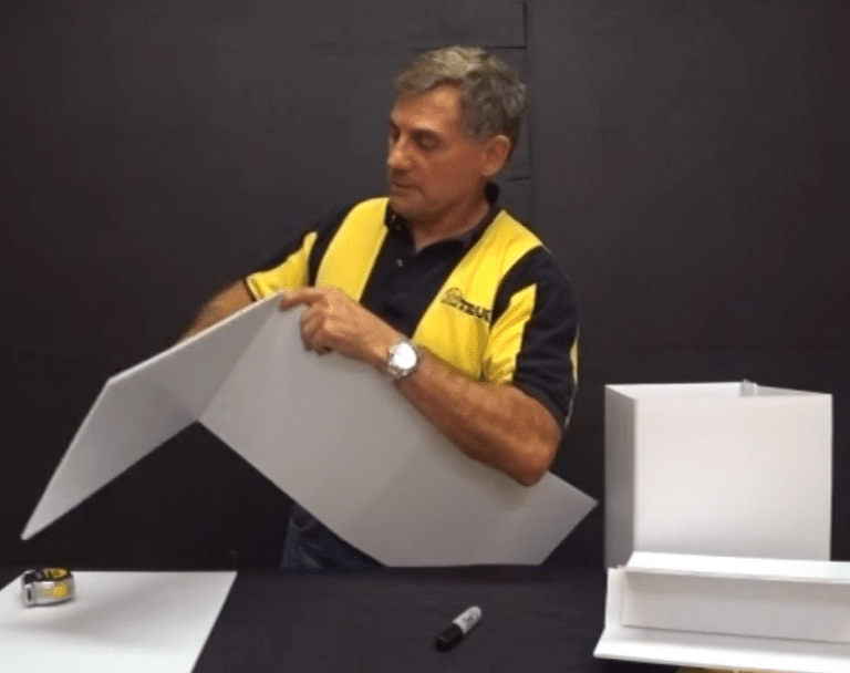 Cutting and Creating Durable Construction Site Signage from Corrugated ...