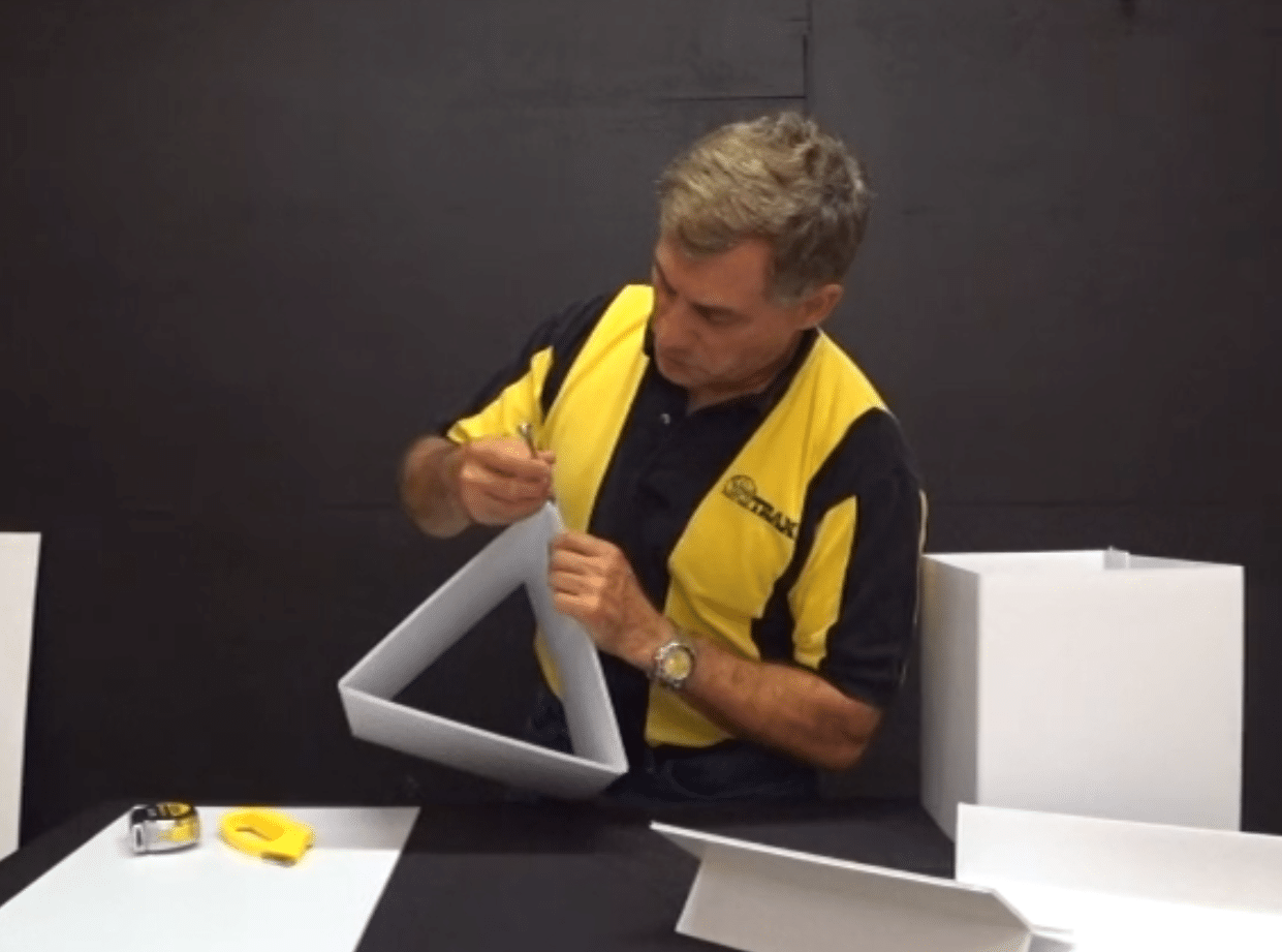 Temporary Walls, Barriers and Signage made from Corrugated Plastic